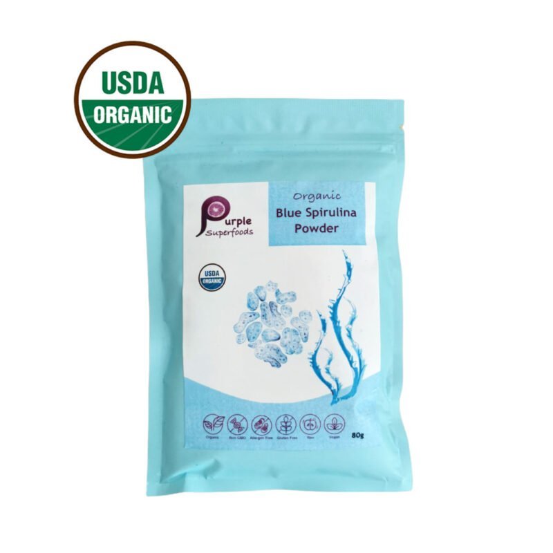 Organic Blue Spirulina Powder – Purple Superfoods